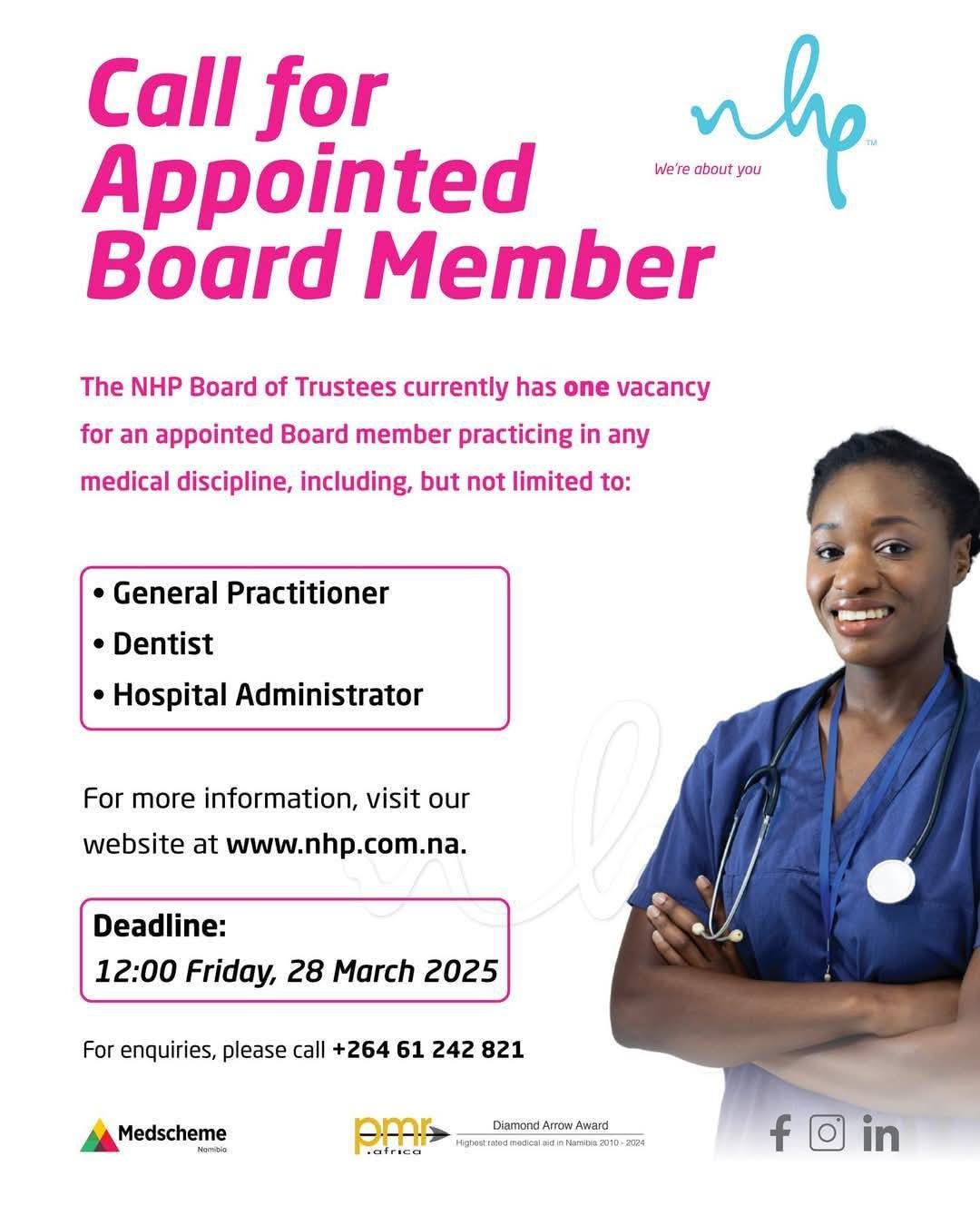 NHP Vacancies Namibia 2025 @nhp.com.na - Namibia